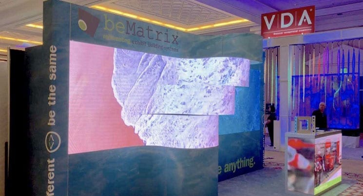 LEDskin Leads beMatrix Experiential Marketing Product Line » Exhibit ...